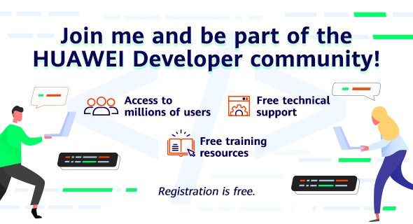 HUAWEI Become a HUAWEI Developer today!