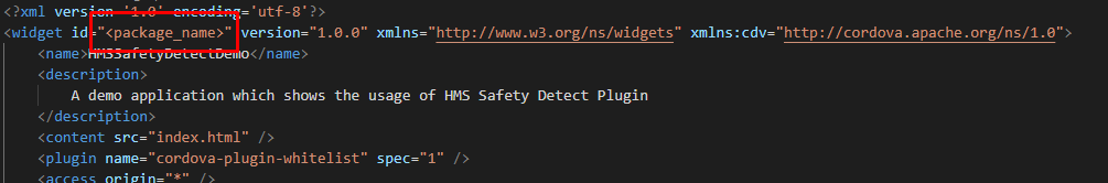 Cordova Sample Code Safety Detect Huawei Developers