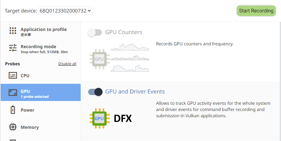 GPU and Driver Events-GPU-Trace Data Sources-Graphics Profiler ... GPU and Driver Events-GPU-Trace Data Sources-Graphics Profiler ...