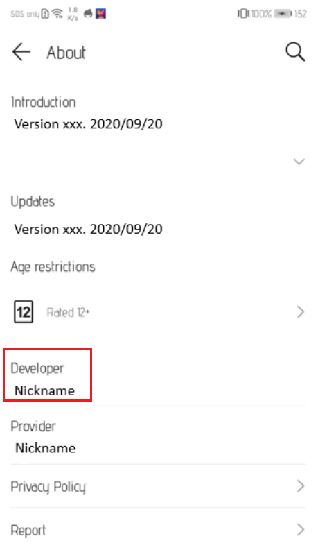 Setting Developer Names-Account Management - HUAWEI Developers