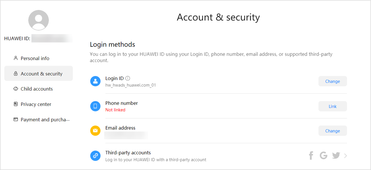 Viewing/Modifying Basic Account Information-Account Management-Petal ...