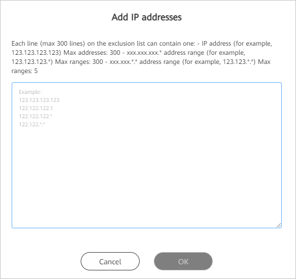 IP Exclusion-Delivery Assistance-Tools-Petal Ads - HUAWEI Developers