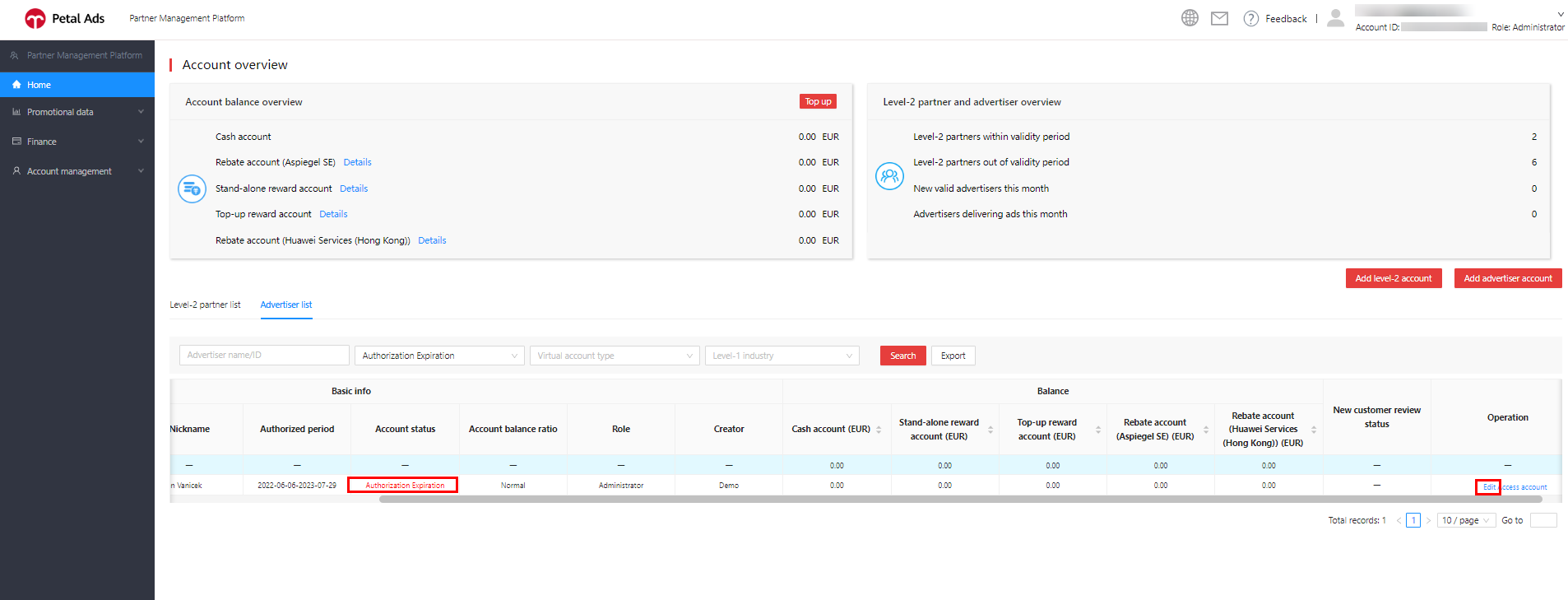 FAQs-Partners-Account Management-Petal Ads - HUAWEI Developers
