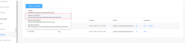 Creating a Client ID-Integration-Marketing APIs-Ad Optimization-Petal ...