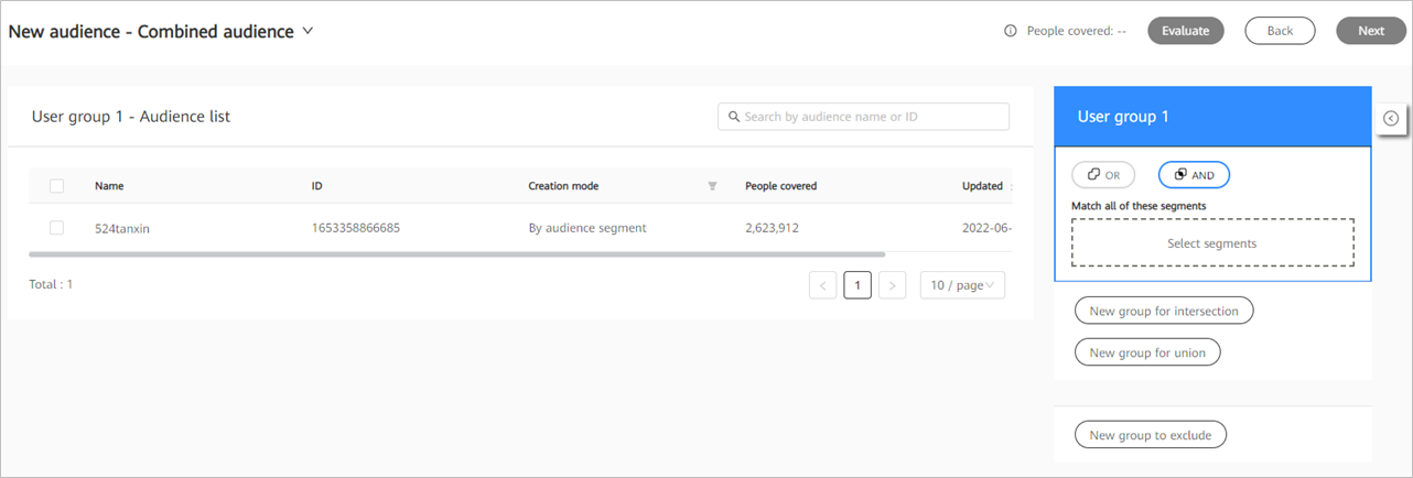 Audience Calculation-Audience Management-Asset Management-Tools-Petal ...