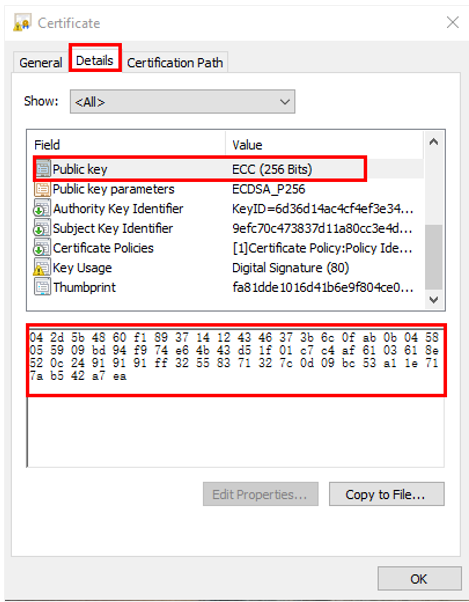 Obtaining a Signing Certificate Fingerprint on the Wearable Device ...