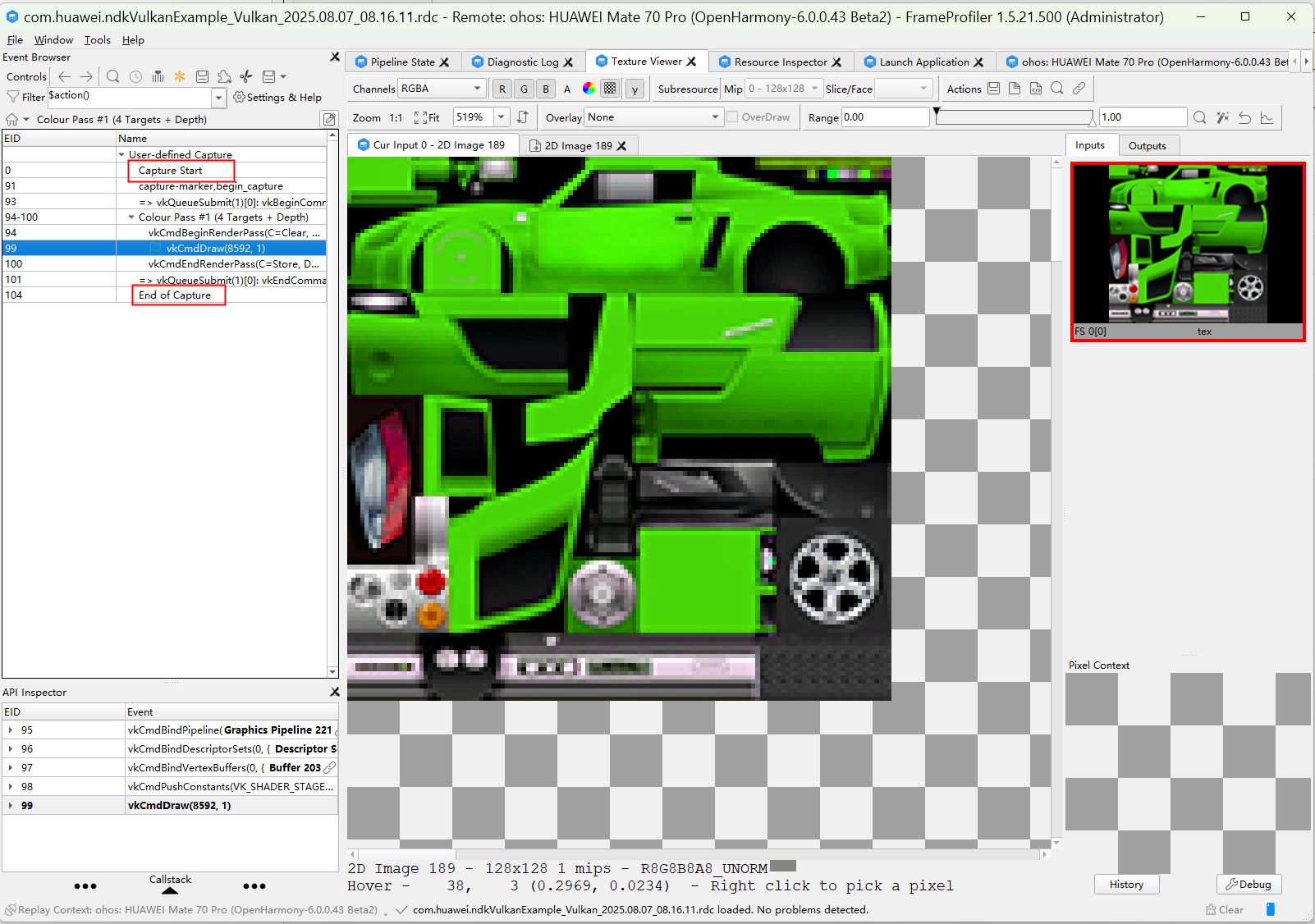 GraphicsProfiler In-application API-Extension-Frame Profiler Usage-Graphics Profiler ...
