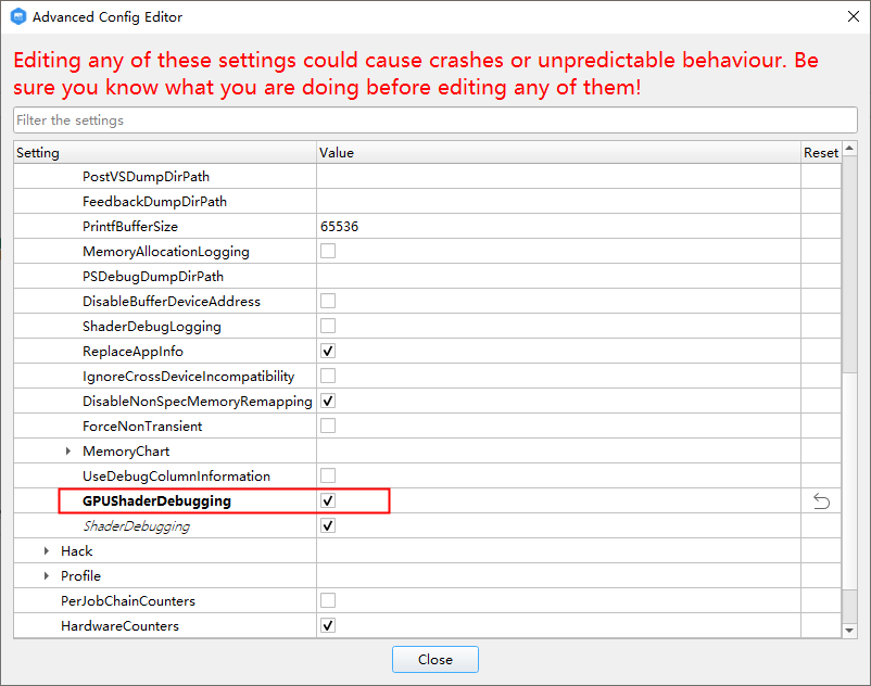 Vulkan Shader Debug-Tutorial-Frame Profiler Usage-Graphics Profiler Instructions-Graphics ...