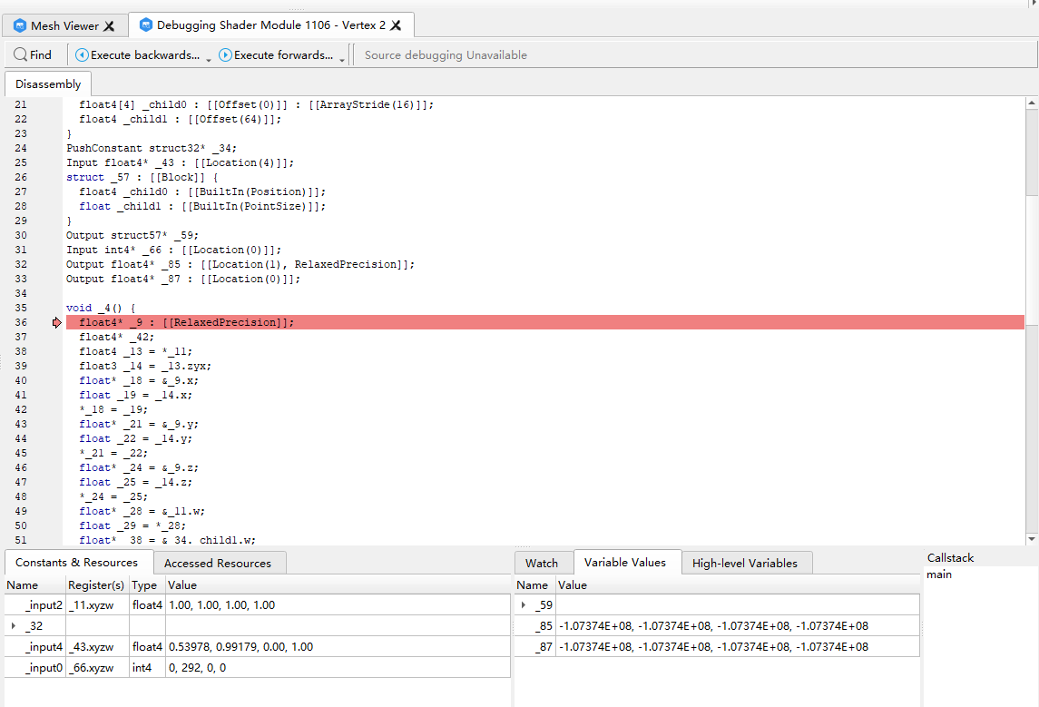 Vulkan Shader Debug-Tutorial-Frame Profiler Usage-Graphics Profiler Instructions-Graphics ...