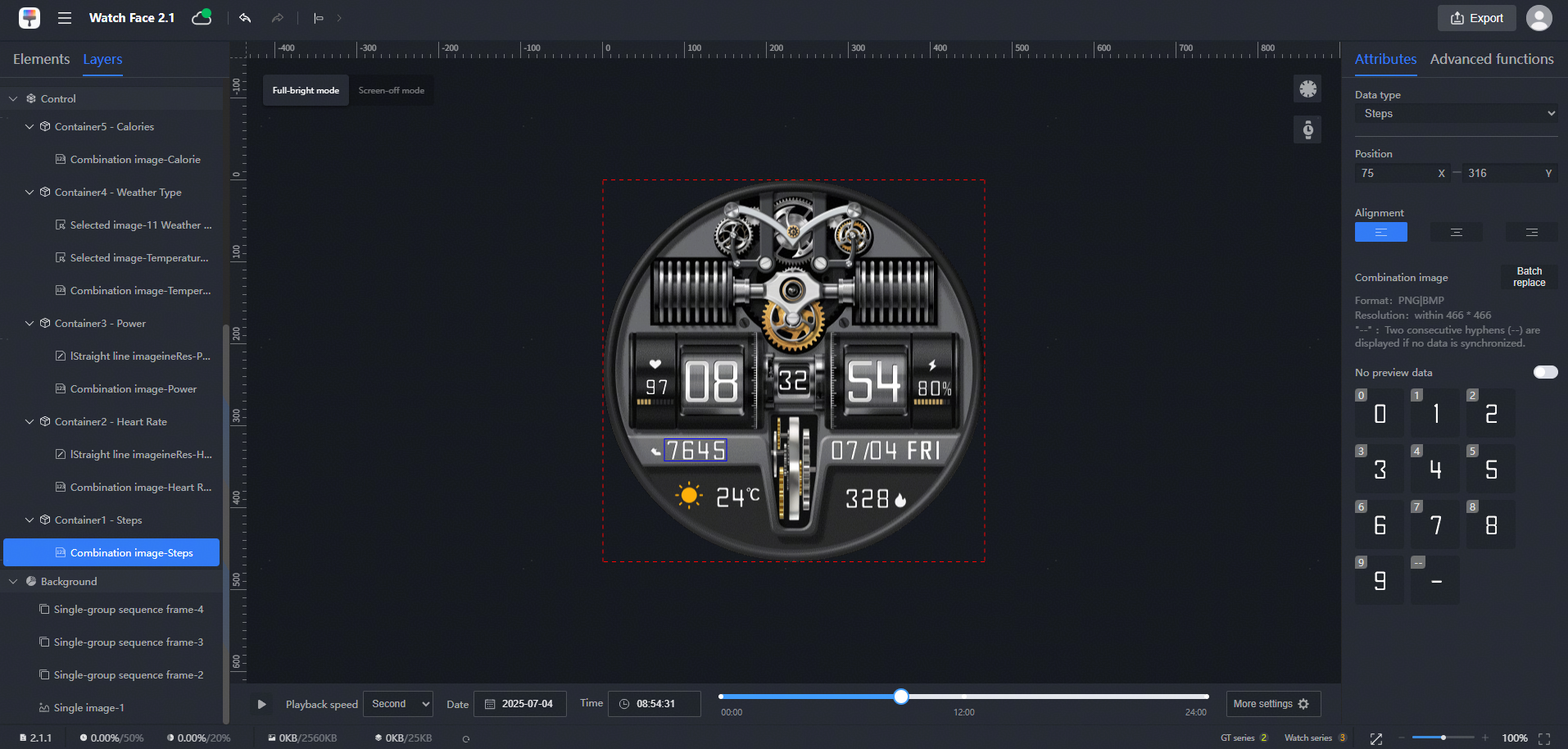 Watch Face Creation-Creation-Theme Studio Pro User Guide-Watch Face ...