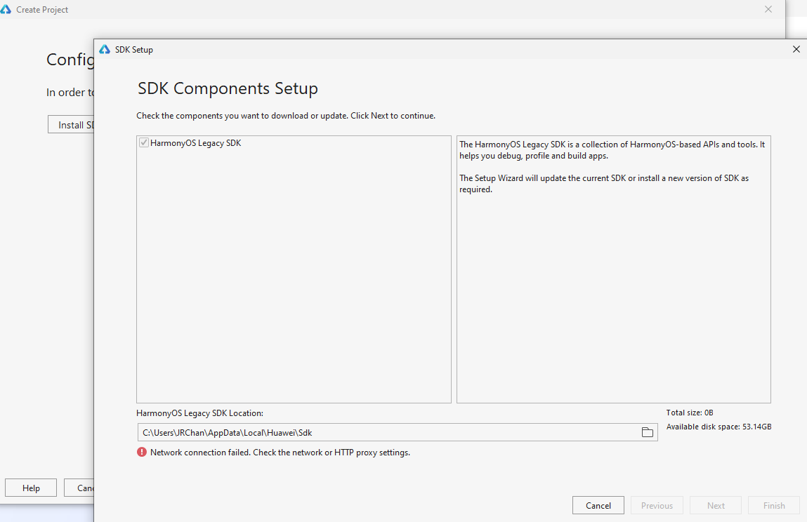 【harmonyos legacy sdk下载不了】提示网络连接问题-华为开发者问答 | 华为开发者联盟