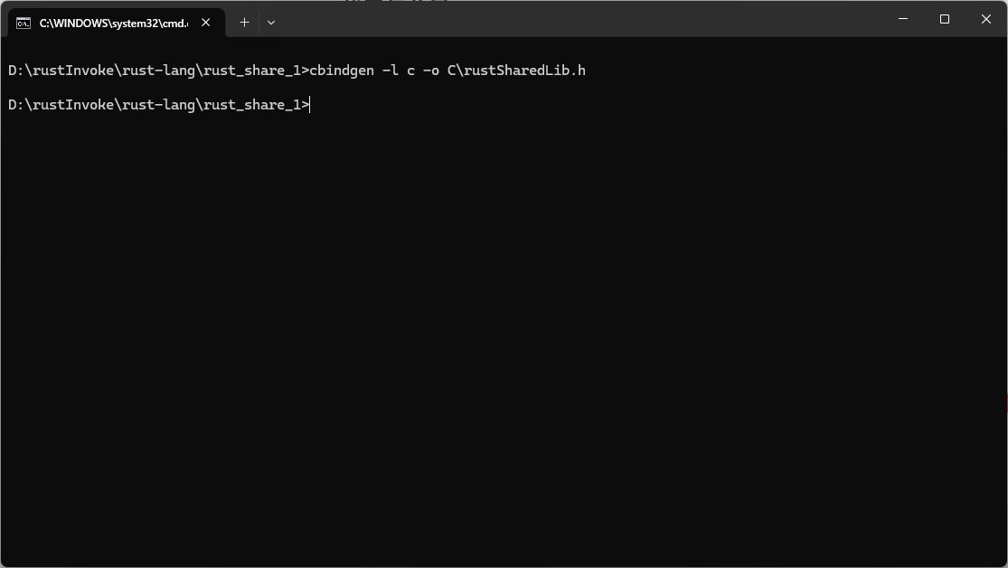 仓颉踩坑记 （八） - 仓颉调用Rust库示例 （Windows环境） | 华为开发者联盟