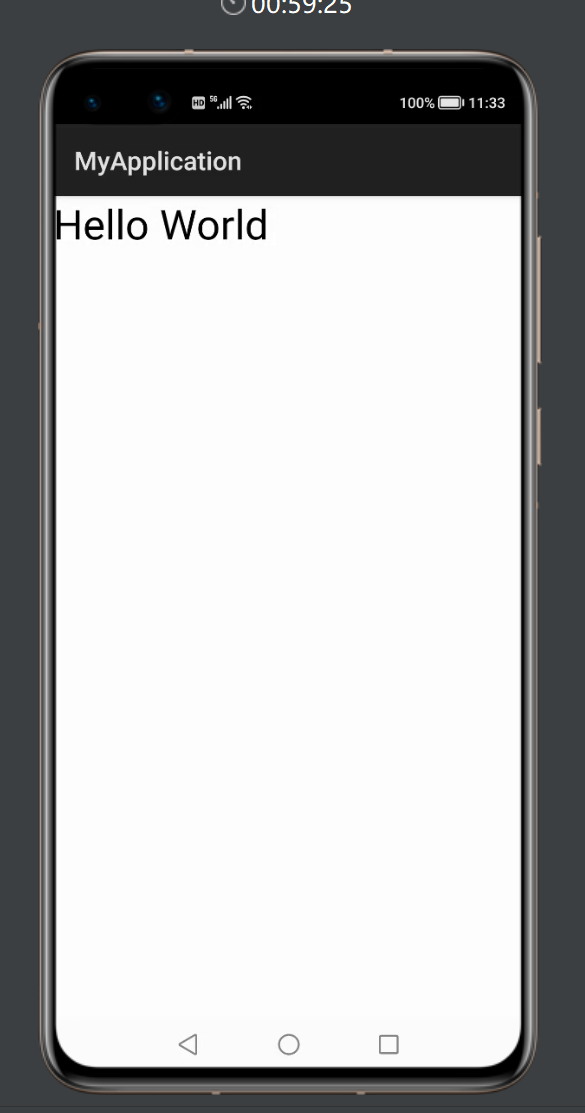 我按照官方文档里面的HelloWorld运行，为啥效果不一样？？-华为开发者问答 | 华为开发者联盟