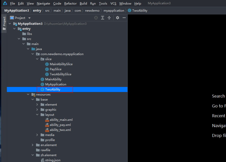 【JAVA UI】abilitySlice或ability以Action方式跳转_addactionability-CSDN博客