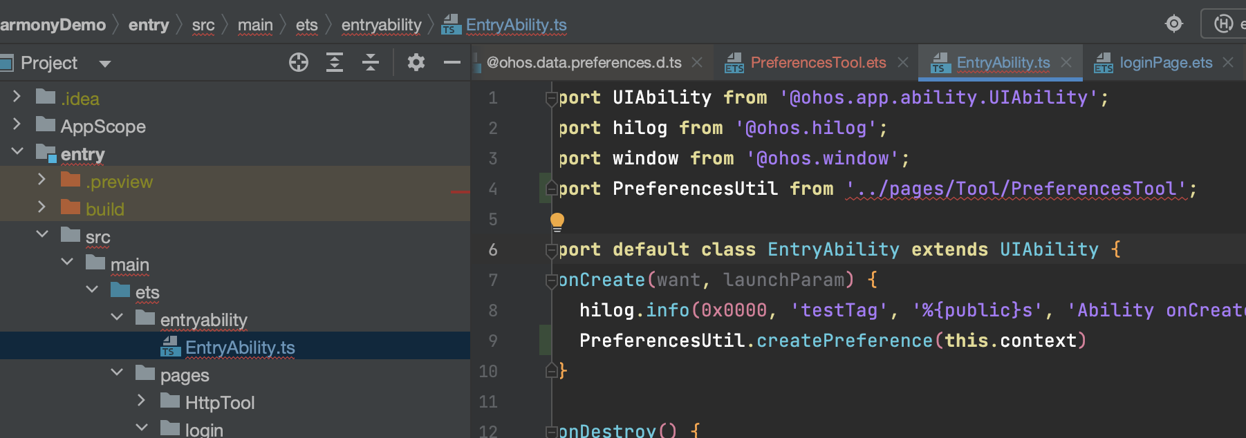Importing ArkTS files in JS and TS files is forbidden. 好难啊-华为开发者问答 | 华为开发者联盟