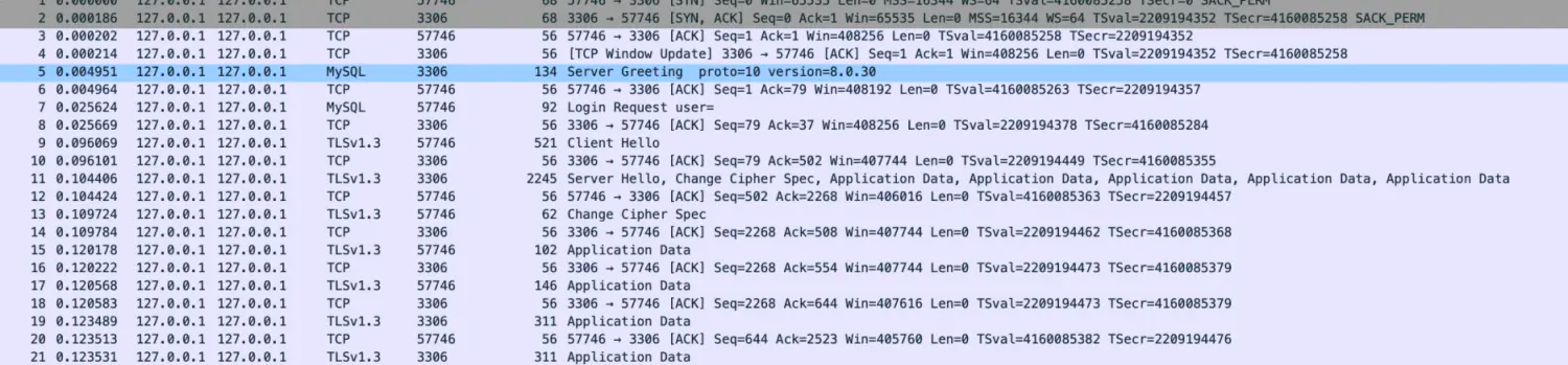 Mysql tls 会话：再一次抓包之后，我认识到…-华为开发者问答 | 华为开发者联盟