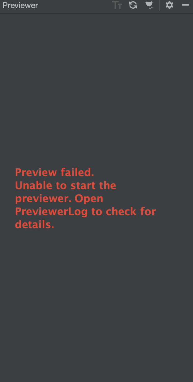 Previewer预览失败-华为开发者问答 | 华为开发者联盟